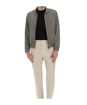 Emporio Armani Textured Stand-collar Jacket