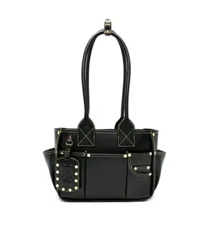 GANNI Posy Studded Shoulder Bag