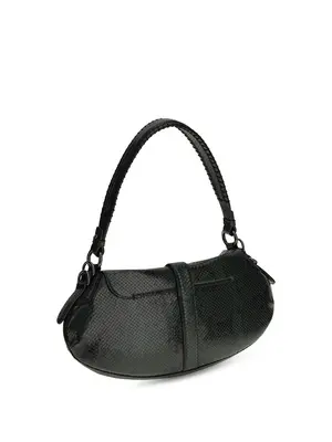 GANNI B-kat Flap Shoulder Bag - Black