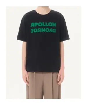 Valentino Garavani Cotton T-shirt With Apollon/dyonisos Print