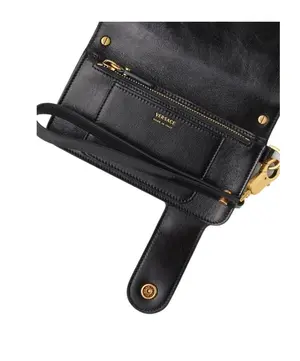 Versace Emblème Long Wallet - Black
