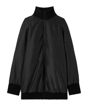 Norma Kamali Oversized Padded Shell Bomber Jacket