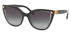 BVLGARI Cat Eye Sunglasses - Black
