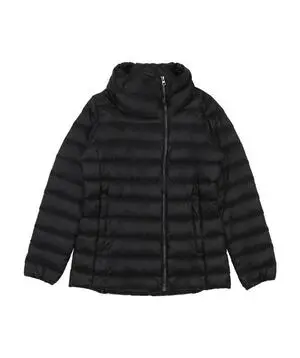 Max Mara Quilted Down Jacket With Stand Collar - Black