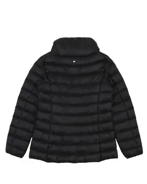 Max Mara Quilted Down Jacket With Stand Collar - Black