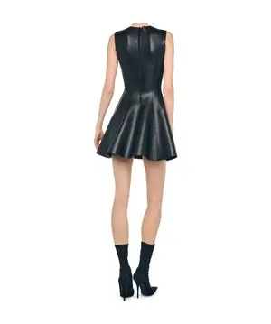 Norma Kamali Sleeveless Grace Mini Dress