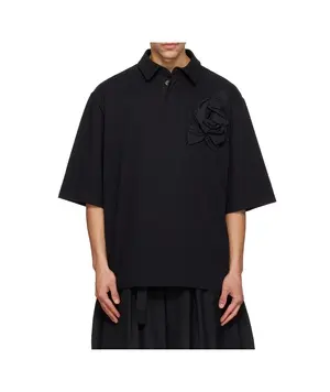 Simone Rocha Collared Polo Shirt
