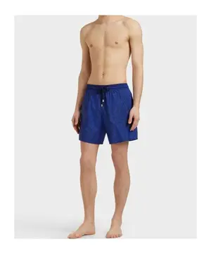 Vilebrequin Drawstring Swim Trunks With Patterned Print