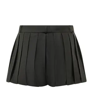 Coperni Pleated Mini Shorts