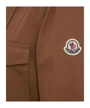 Moncler Centaurea Cotton Field Jacket - Brown