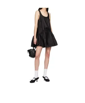 Simone Rocha Flower Petal Shoulder Bag - Black