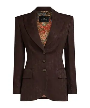 Etro Tailored Jacket With Flap Pockets