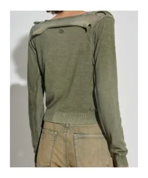 DIESEL® M-debi Long-sleeved V-neck Top