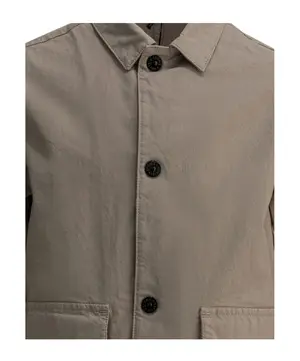 Stone Island Logo-patch Overshirt