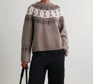 Arch4 Printed Crew Neck Sweater