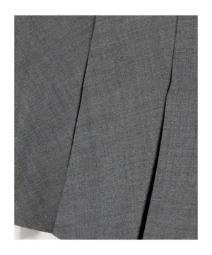 SHUSHU/TONG Layered Pleated Skirt