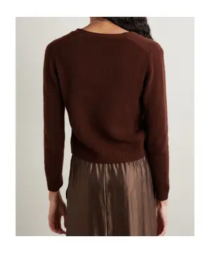 DÔEN Cameron Cashmere Cardigan - Deep Ochre