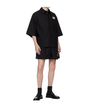 Simone Rocha Collared Short-sleeved Shirt