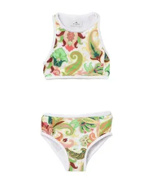 Etro Paisley-print Bikini - White