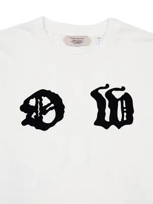 Off-White Logo Printed Crewneck T-shirt - White