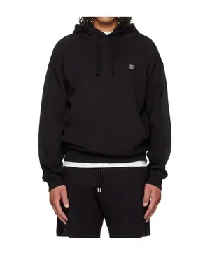 Hugo Boss Long-sleeved Hoodie With Lace Trim