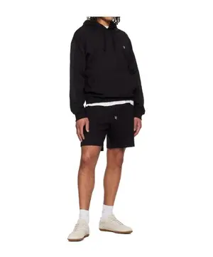 Hugo Boss Long-sleeved Hoodie With Lace Trim