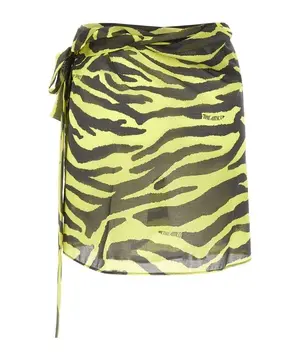 Attico Il Primo Bagno Printed Tassel Pareo