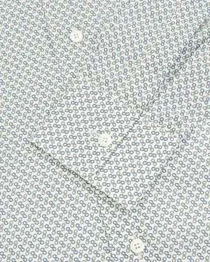 FERRAGAMO Logo Lapel Shirt - Gray