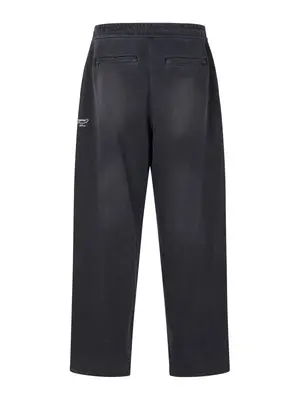 WOOYOUNGMI Faded Logo Drawstring Wide-leg Pants