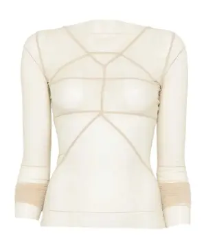 Rick Owens Paneled Blouses
