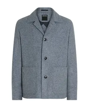 Zegna Logo Outerwear For Men