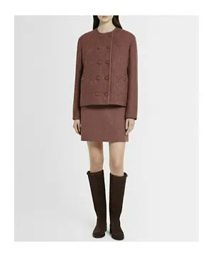 BLAZÉ MILANO Queene Wool Bolero Jacket