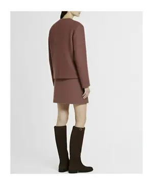 BLAZÉ MILANO Queene Wool Bolero Jacket