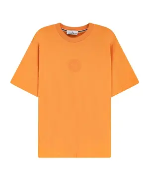 Stone Island Short-sleeved T-shirt - Orange