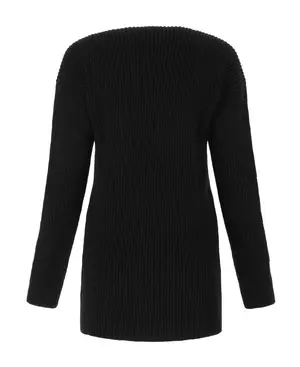 Off-White Ribbed-knit Crewneck Jumper