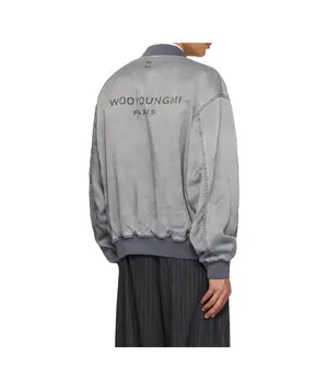 WOOYOUNGMI Reversible Quilted Bomber Jacket