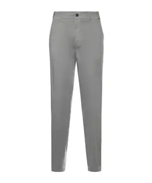 Eleventy Stretch Waistband Pants - Gray