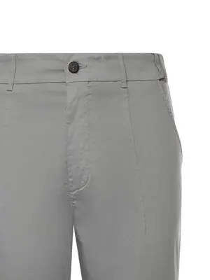Eleventy Stretch Waistband Pants - Gray