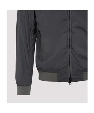 C.P. COMPANY Nycra Short Bomber Jacket - Black