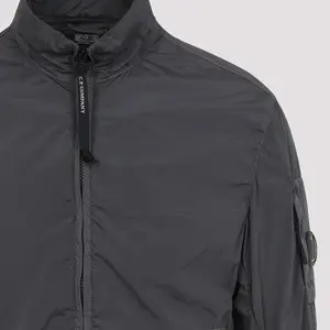 C.P. COMPANY Nycra Short Bomber Jacket - Black