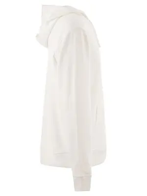 Polo Ralph Lauren Embroidered Zip-up Hoodie - White