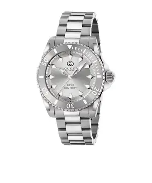 Gucci Dive Watch, 40mm - Silver