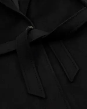 Max Mara Belted Lapel Coat