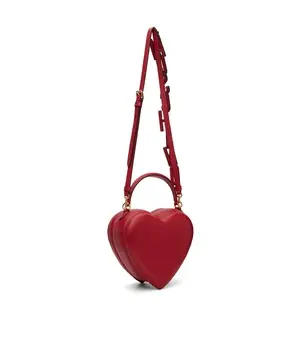 Moschino Heart-shaped Shoulder Bag - Red