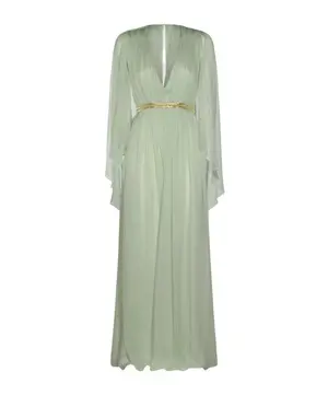 Alberta Ferretti Button Up Dresses