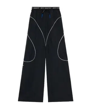 Off-white Belted Pants For Women