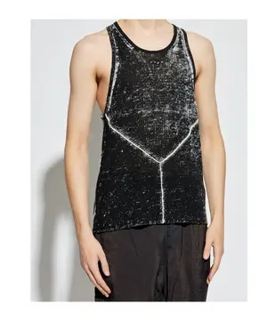 DIESEL® K-rick Embroidered-detail Linen Top