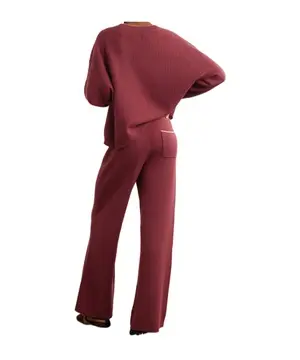 Arch4 V-neck Sweater And Pants Set