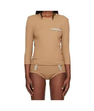 Simone Rocha Embellished T-shirts For Women