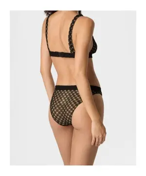 Missoni Lace Bralette Bikini - Black